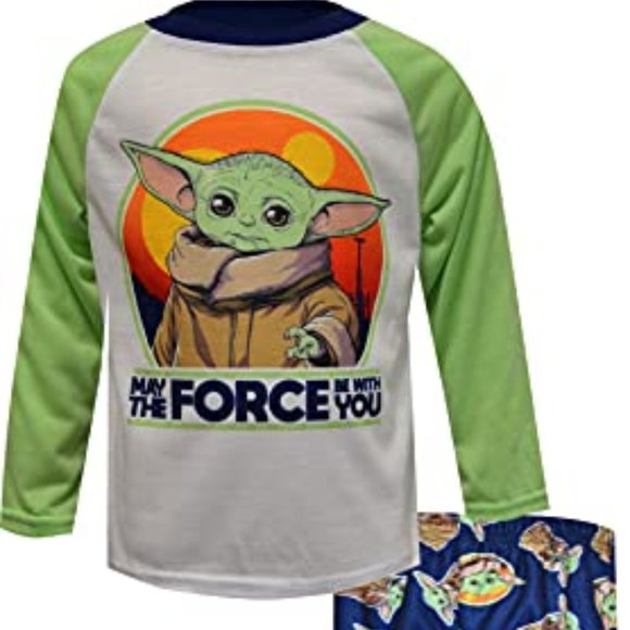 AME | Pajamas | Ame Sleepwear Boys Star Wars Mandalorian The Child ...